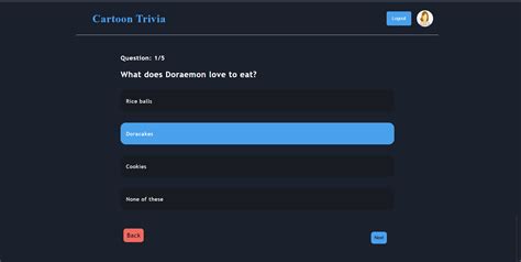 Github Varnita619cartoon Trivia This Is A Quizz App Made Using Typescript And React