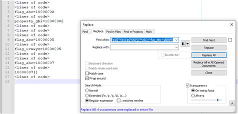 Removing Text If Part Of It Appears Only Once Using Notepad Stack