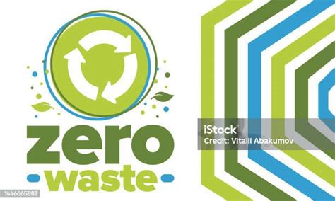 제로 웨이스트 생태 포스터 거절하고 줄이십시오 재사용 및 재활용 환경을 위한 녹색 1월 친환경 라이프스타일 지구를 구하세요 플라스틱이없고 에코 백 만 있습니다 벡터 그림 0