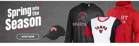 University Of Tampa Spirit Apparel And Gear Summer Gear And Ts