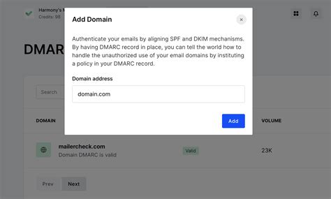 DMARC Reporting MailerCheck