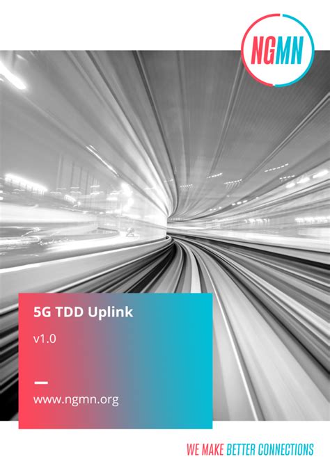 5G TDD Uplink V1 0 NGMN