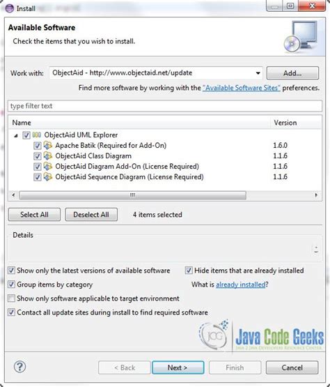 Eclipse Class Diagram Example Java Code Geeks