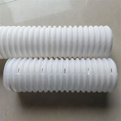 Pe Corrugated Perforated Pipe With Sock For Drainage Hdpe Perforated Pipe Buy Pe Corrugated