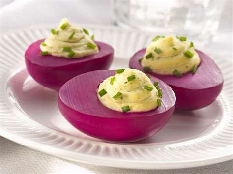 White Bean Deviled Eggs Pickled In Beet Juice Quick Bean Recipes Healthy Bean Recipe