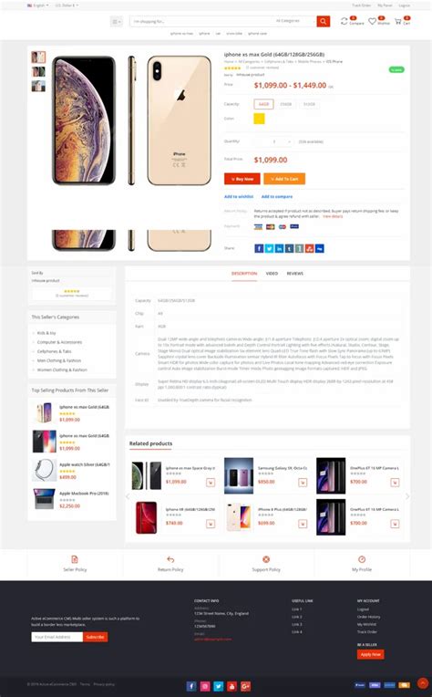 multi vendor ecommerce website on laravel at ₹ 20000 project in hisar