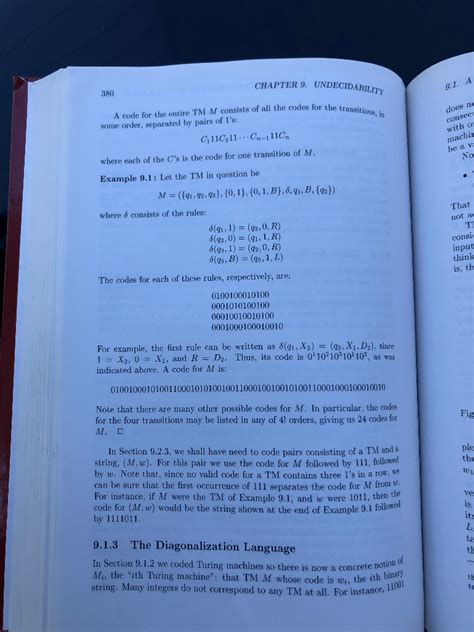 Solved Universal Tm Codes We Learned That A Binary String