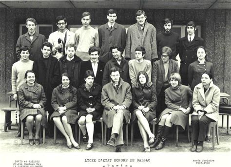 Photo De Classe Khâgne 1967 1968 De 1968 Lycée International De Paris