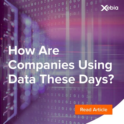 Xebia On Linkedin How Are Companies Using Data These Days Plus 5