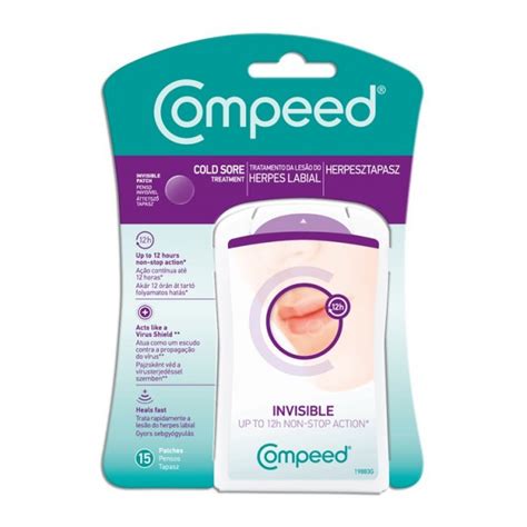 Buy Compeed Invisible Cold Sore Treatment 15 Invisible Patches · South Africa