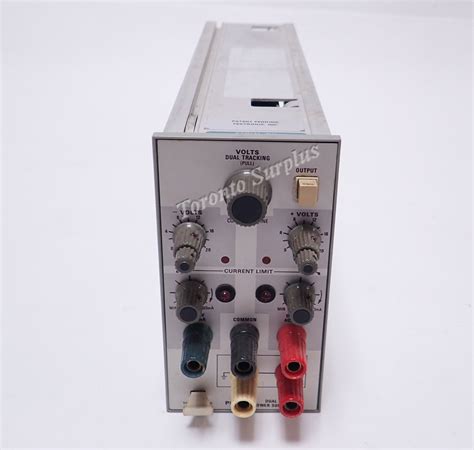 Tektronix PS Dual Power Supply Plug In Module