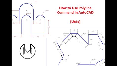 How To Use Polyline In AutoCAD Urdu YouTube