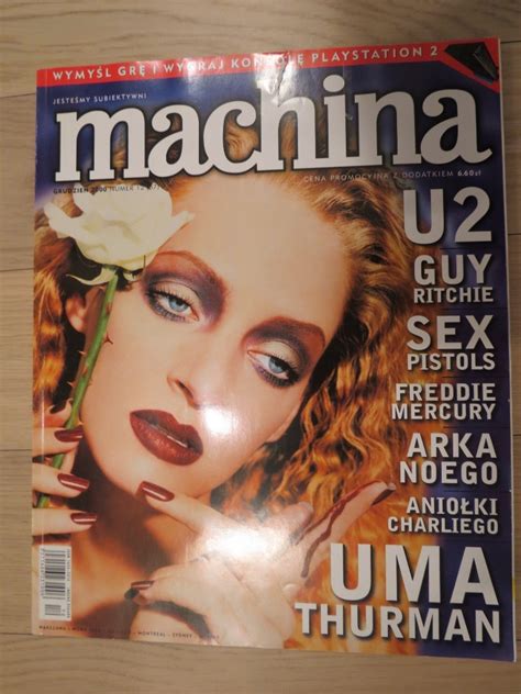 Machina U Sex Pistols Uma Thurman Łask Kup teraz na Allegro Lokalnie