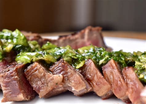 Grilled Blacktail Chops With Charred Scallion Chimichurri — Blacktail