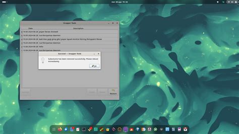 Howto Manjaro Live Installation With Btrfs Subvolume Snapper