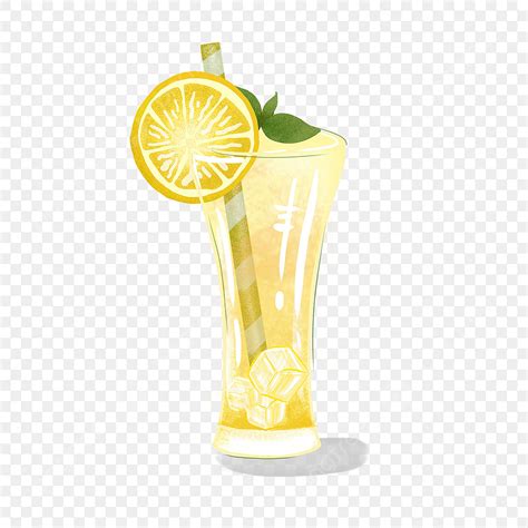 Lemonade Drink Clipart Vector Summer Drink Lemonade Clipart Lemon Mint Cool Xieshu Png Image