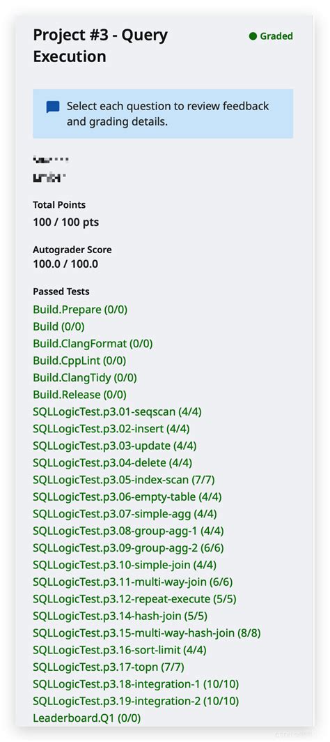 Cmu15 445 Project3 Query Execution详解project 3 Query Execution Csdn博客