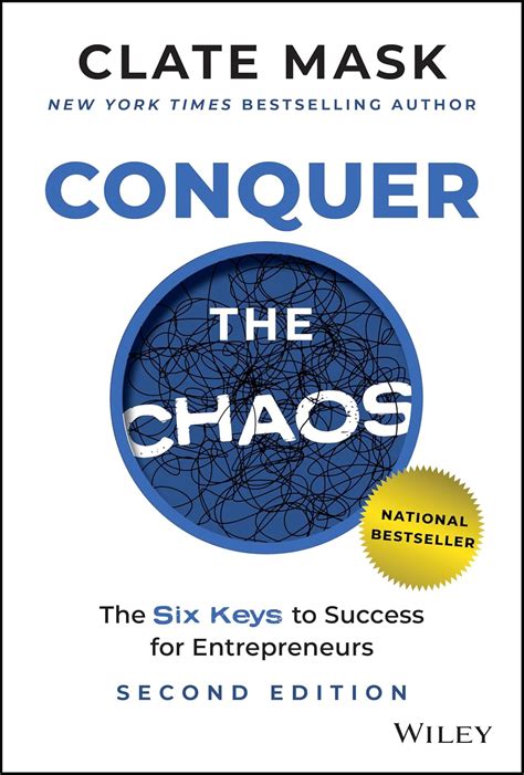 Conquer The Chaos The 6 Keys To Success For Entrepreneurs Mask Clate