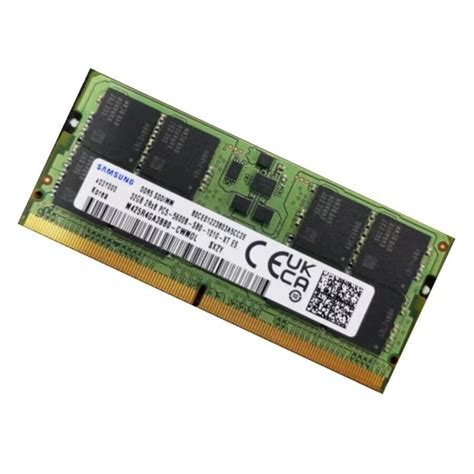 New Samsung Ddr5 32gb 5600mhz Pc5 44800 262 Pins 11v Laptop Sodimm