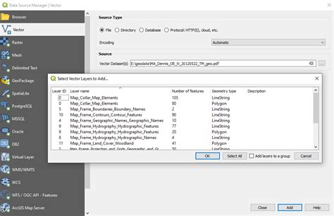 How Can I Import A Geopdf File As A Layer In Qgis 3 Geographic