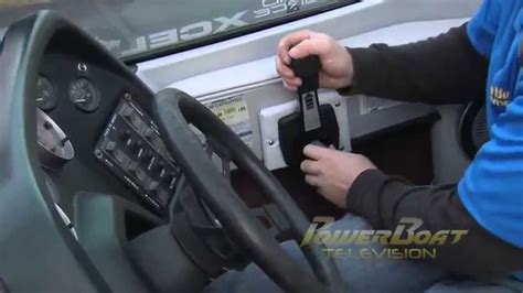 How To Replace A Shifter And Cables PowerBoat TV YouTube