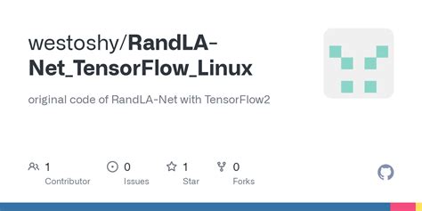 github westoshy randla net tensorflow linux original code of randla