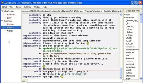 How Chat Clients Used To Look Xchat Irc Client Rnostalgia