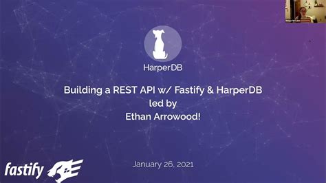 build a rest api using fastify and harperdb youtube