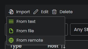 Import Proxies OpenBullet 2