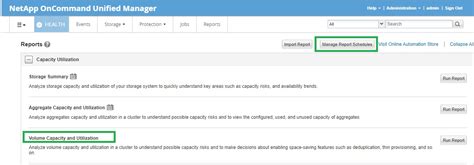 Solved Aggregate Usage Report From Unified Manager Netapp Community