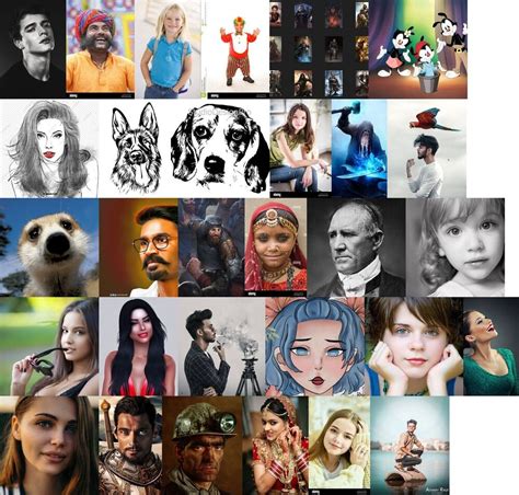 How To Create A Matrix Of Image Automatically With Imagemagick Even From Different Sizes