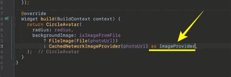 Flutter The argument type Object cant be assigned to the parameter type ImageProviderの対処法 みん