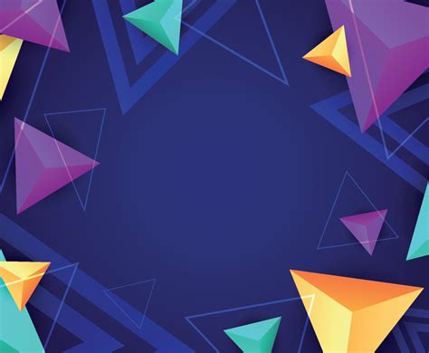 abstract triangular background