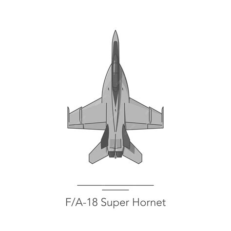 F18 Super Hornet Drawing