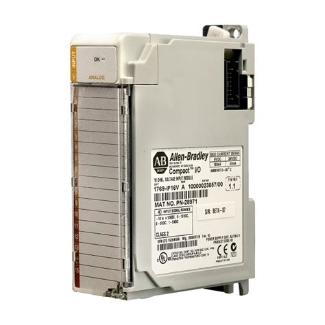 Allen Bradley Compactlogix 1769 Compactlogix 16ai Voltage Module