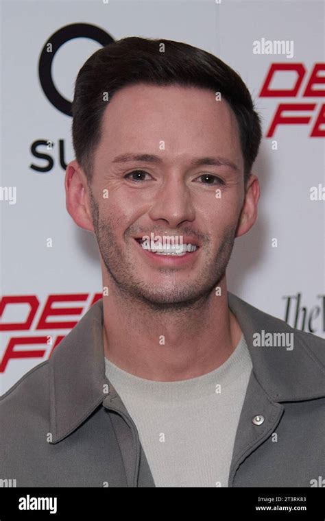 London Uk 26 October 2023 Lorcan Pictured At The Uk Premiere Of Deep Fear Held At The Ham