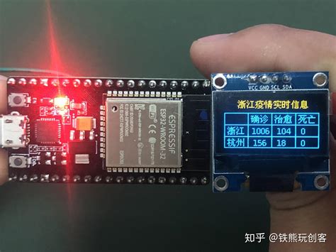 疫情数据实时显示器 Esp32学习之旅 Arduino版 知乎