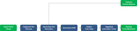Extract Individual Tree Attributes And Forest Metrics From Aerial Lidar Data Matlab And Simulink