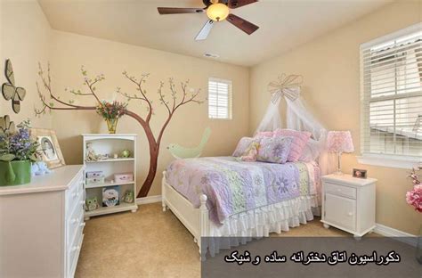 راهنمای دکوراسیون اتاق خواب دخترانه ساده و شیک