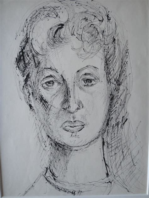 Gerard Schäperkötter Tekening Portret Van Vrouw Verkocht Kunstveiling Nl