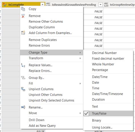 Powerbi Is Converting True False To 10 On Publ Microsoft Fabric Community