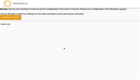 Stack Configuration Interstacks