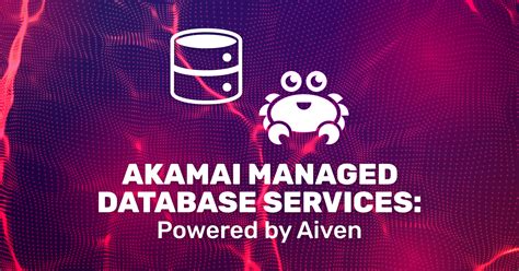 アカマイのマネージドデータベースサービスPowered by Aivenアカマイ