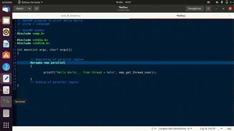 Hello World En Openmp Youtube