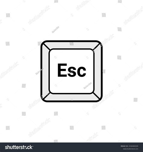 Escape Keyboard Over 858 Royalty Free Licensable Stock Illustrations And Drawings Shutterstock