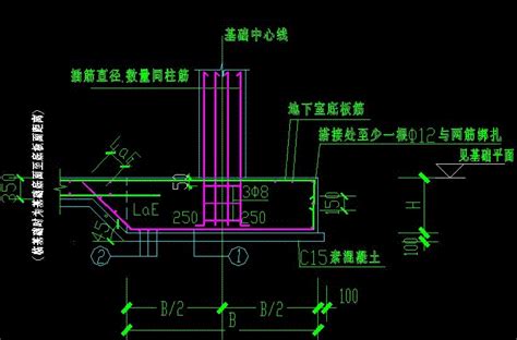 扩展基础 无筋扩展基础 扩展基础图片 大山谷图库