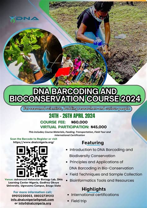 Dnalc Nigeria On Linkedin Excited About Safeguarding Biodiversity And Harnessing Advanced