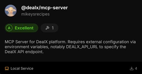 Dealxmcp Server Mcp Servers · Lobehub