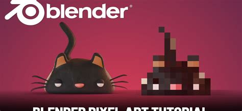 Blender How To Make Pixel Art Blendernation