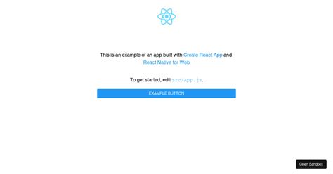 React Native Codesandbox